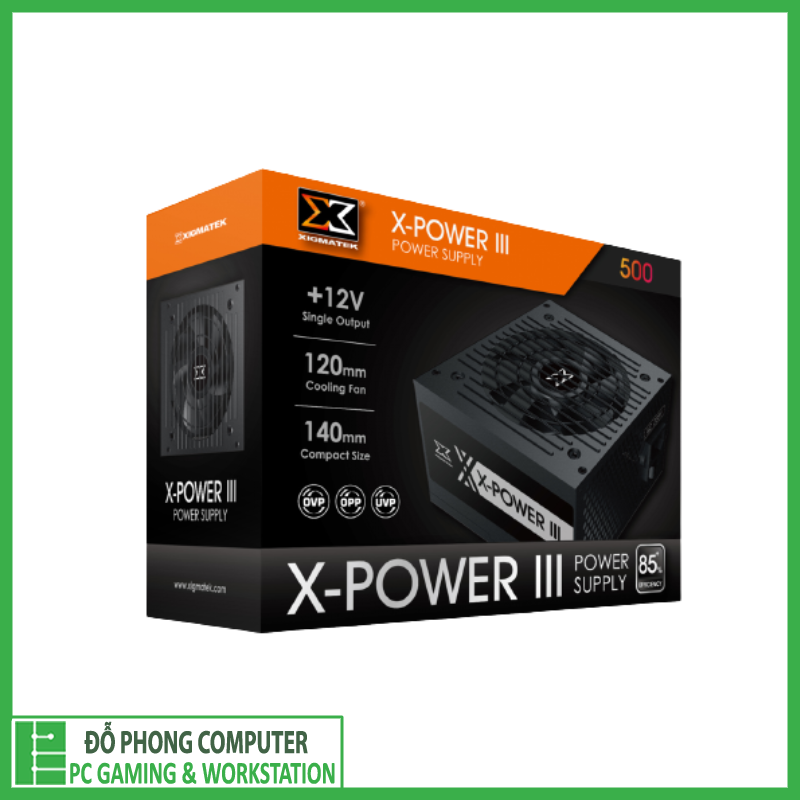Nguồn máy tính Xigmatek X-POWER X500 - 450w new - DoPhongPC