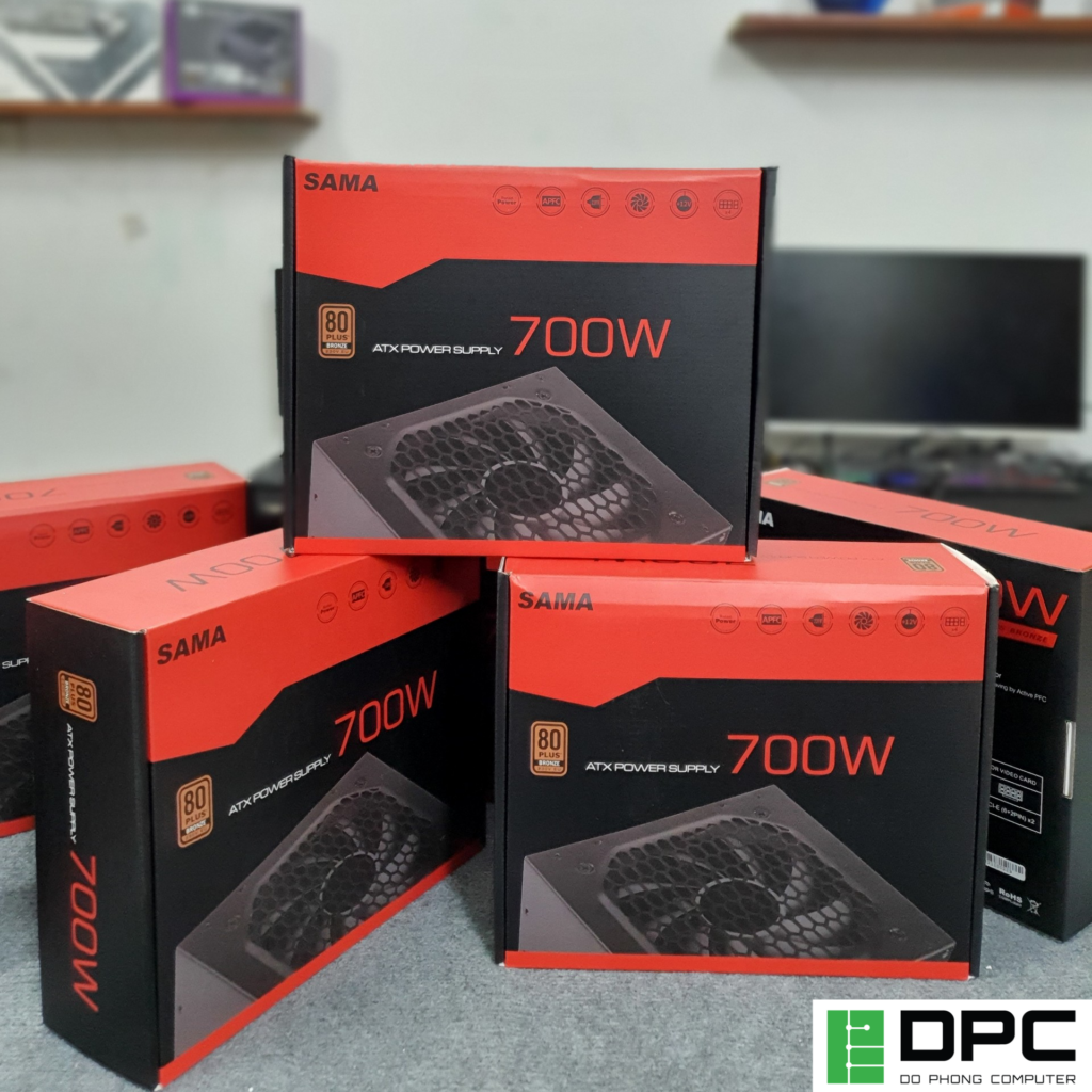 Nguồn SAMA BTX-700 700W ( 80 Plus Bronze/Màu Đen) New - CÔNG TY TNHH MÁY TÍNH ĐỖ PHONG