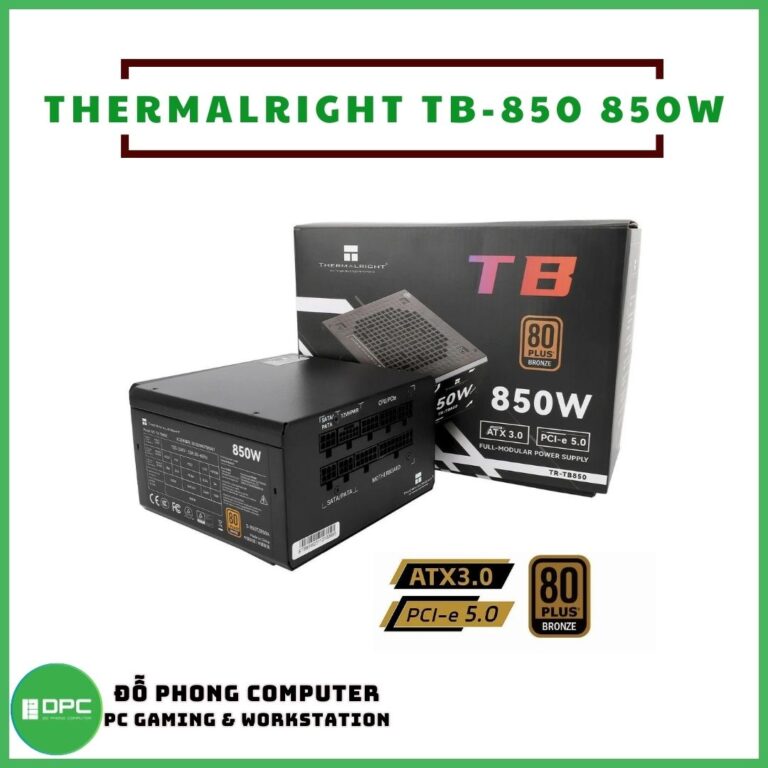 Nguồn máy tính Thermalright TB-850 850W 80 Plus Bronze ATX - CÔNG TY TNHH MÁY TÍNH ĐỖ PHONG